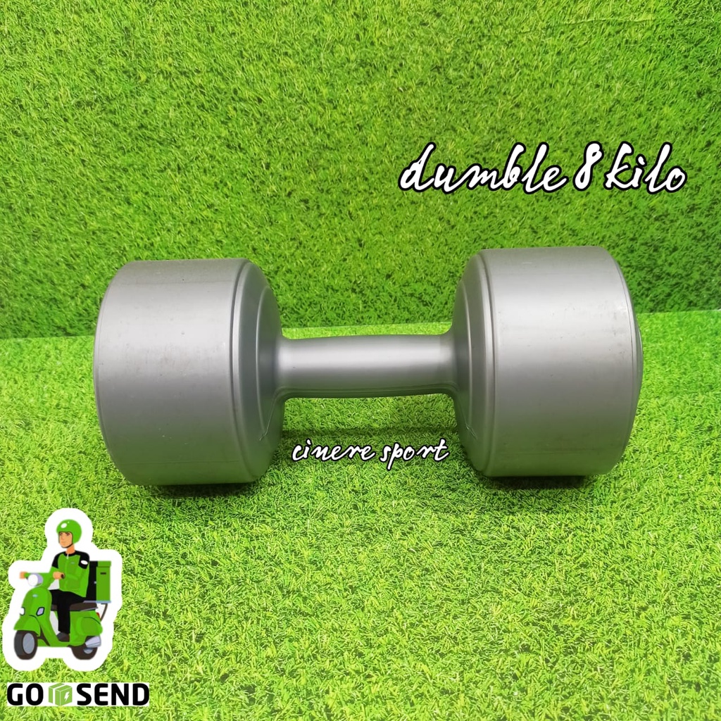 Jual Dumble / Babel 8kg untuk membentuk otot tubuh | Shopee Indonesia
