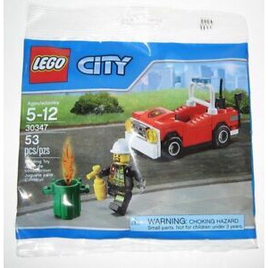 Jual Lego City Polybag 30347 Fire Car | Shopee Indonesia