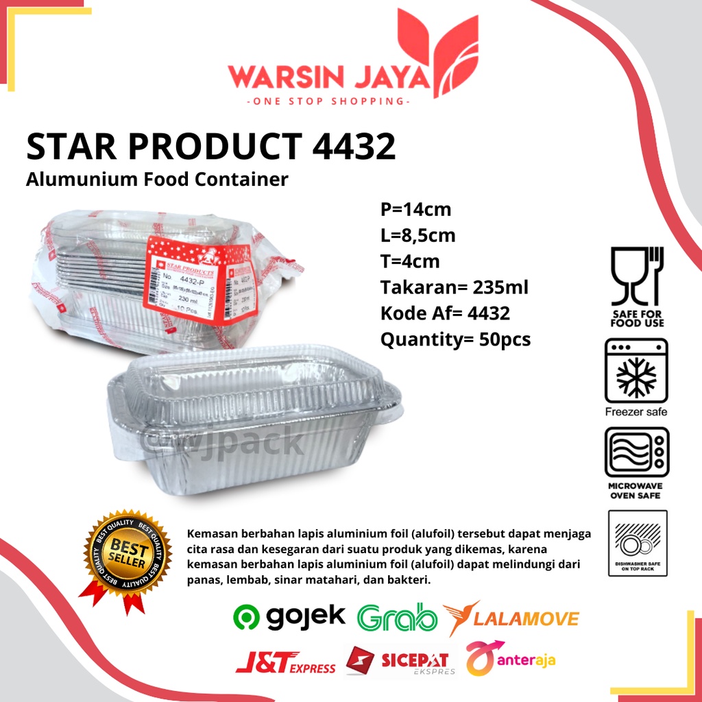 Jual alumunium foil star product 4432 isi 10pc | Shopee Indonesia