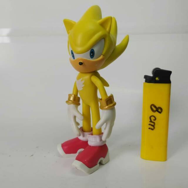 Jual mainan action figure giant super sonic sonic the hedgehog series ...
