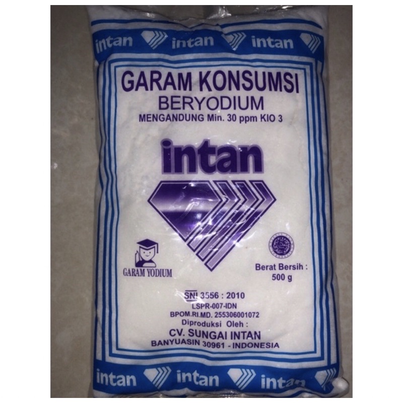 Jual garam halus intan 500gram | Shopee Indonesia