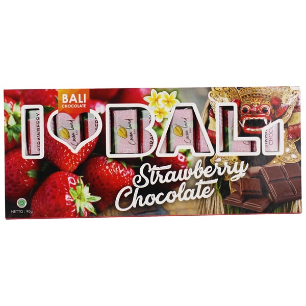 Jual Cocoaland Bali Chocolate I love Bali - Cokelat Bali 90g | Shopee ...