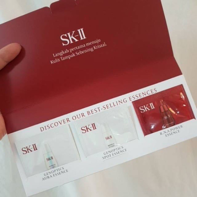 Jual SK-II SKII SK II Genoptics RNA Essence 0.7ml ( Aura Essence , Spot Essence , RNA Essence ...
