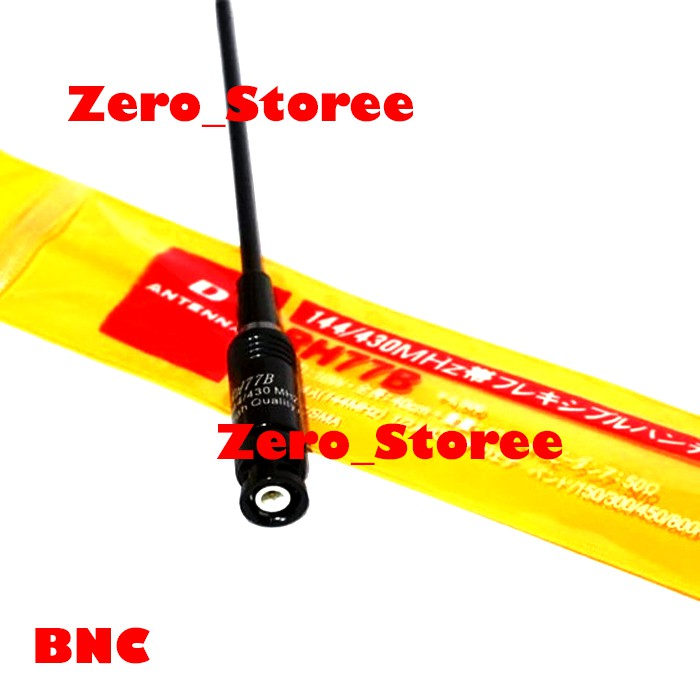 Jual D Antenna RH77B Antena HT Dual Band BNC IC V80 V86 ICOM DJ-196 D-Antenna RH77 pecut lidi ...