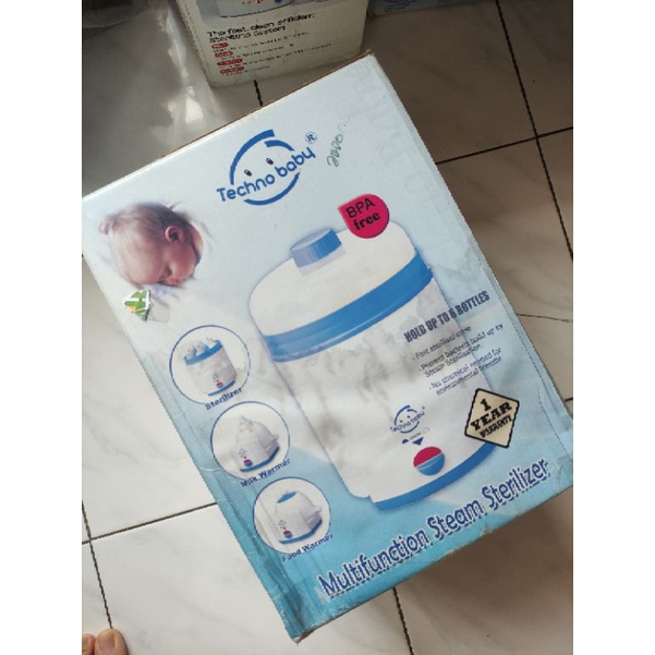 Jual techno baby multifunction sterilizer | Shopee Indonesia