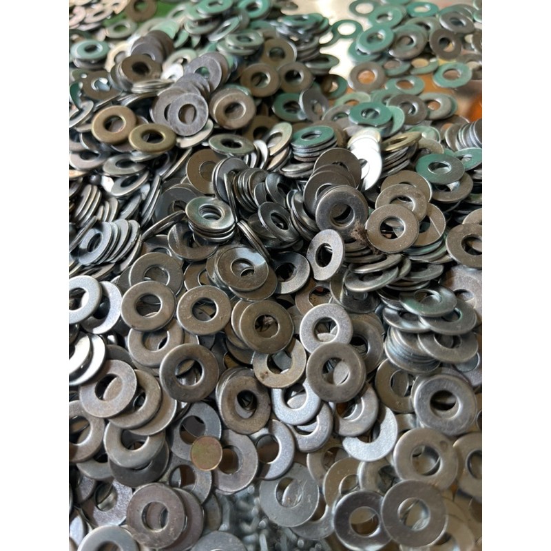 Jual RING PLAT PUTIH M4 /Ring plat putih ukuran 4milli isi per KILOGRAM ...