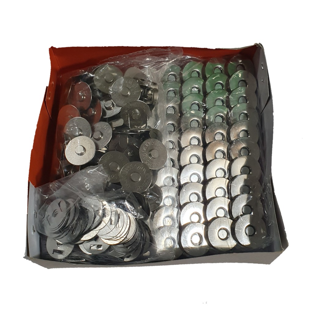 Jual Kancing Magnet Tas 18mm/1,8cm @100 pcs | Shopee Indonesia