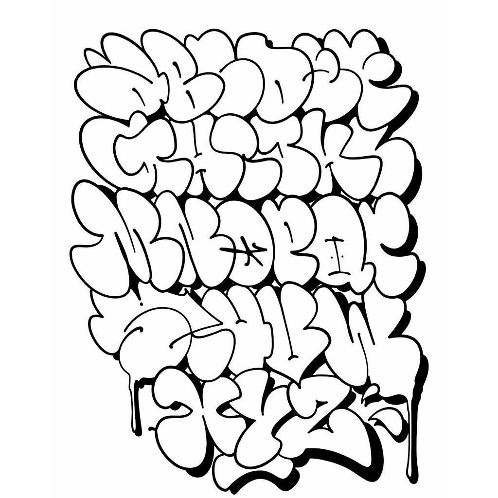 Jual custom sticker tagging throwup piece graffiti stikerslap nama ...