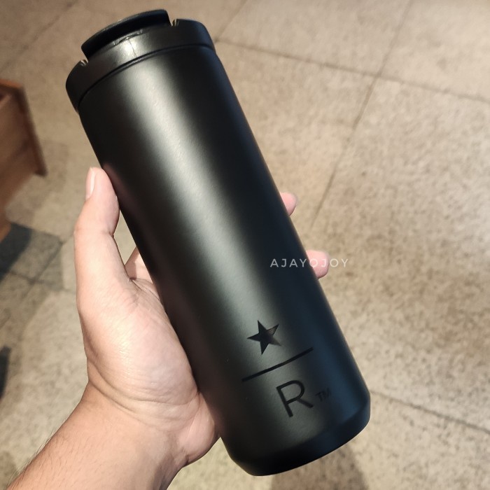 Jual Botol Minum - Original Tumbler Starbucks R Reserve Black Stainless ...