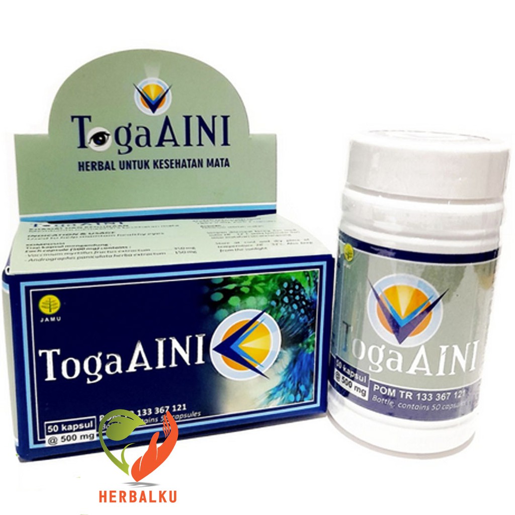 Jual Kapsul Toga Aini Herbal Untuk Memelihara Kesehatan Mata | 50 ...