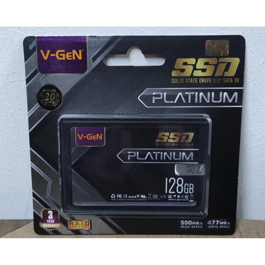 Jual SSD VGEN 128GB 2.5" SATA3 | Shopee Indonesia