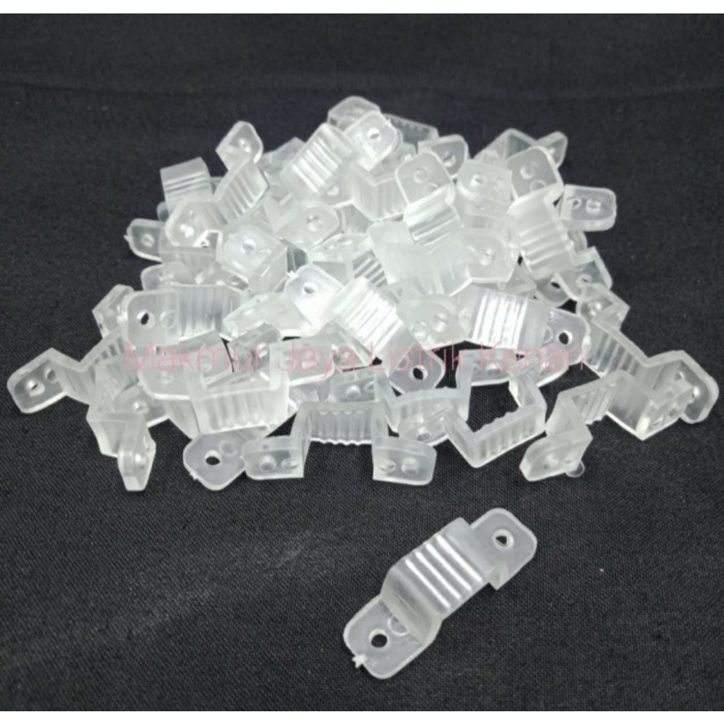 Jual Klem Led Strip Bening Selang 220V 2835 / 5050 per pcs | Shopee ...