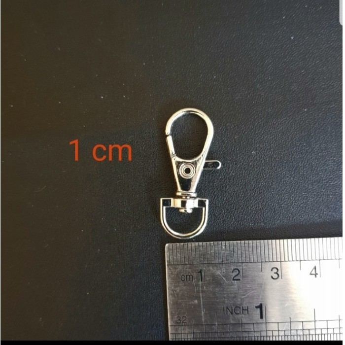 Jual KEW KEW Kait Besi Cantelan Gantungan Pengait Pita Lanyard ID Name ...