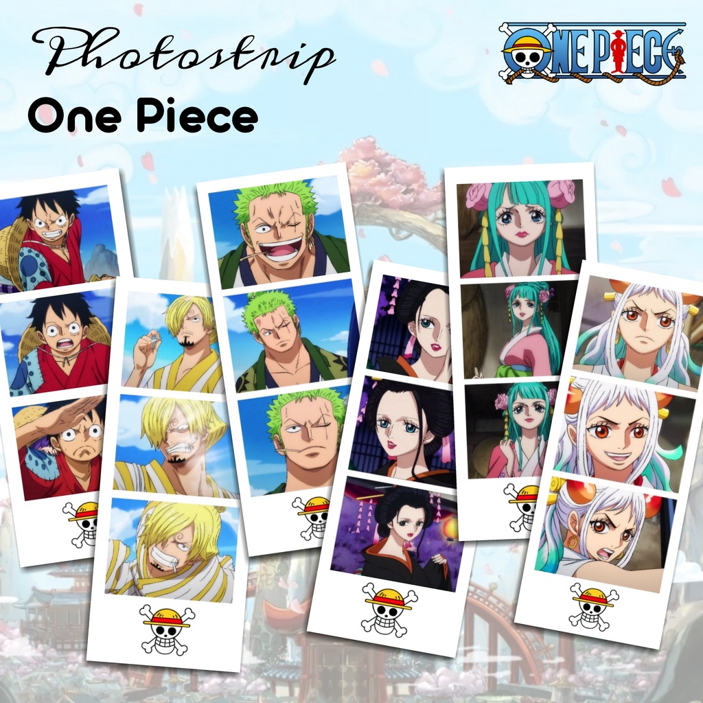 Jual Photostrip Anime One Piece Photobox one piece luffy zoro sanji ...