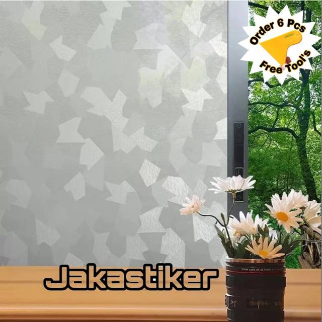 Jual Sticker/stiker kaca/sunblast/kaca es/kaca jendela/kantor | Shopee ...