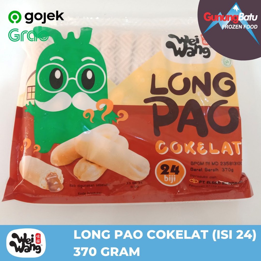 Jual WEIWANG LONGPAO COKLAT ISI 24 PCS 370 GRAM | Shopee Indonesia