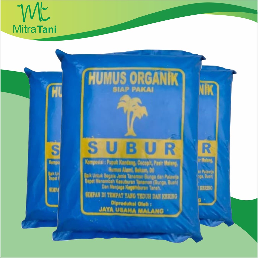 Jual Humus Organik media tanam siap pakai Siap Pakai SUBUR 5kg | Shopee ...