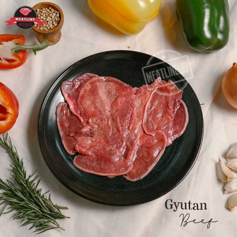Jual US Beef Gyutan (Beef Tongue Slice) / Lidah Sapi Sliced Import 250g ...