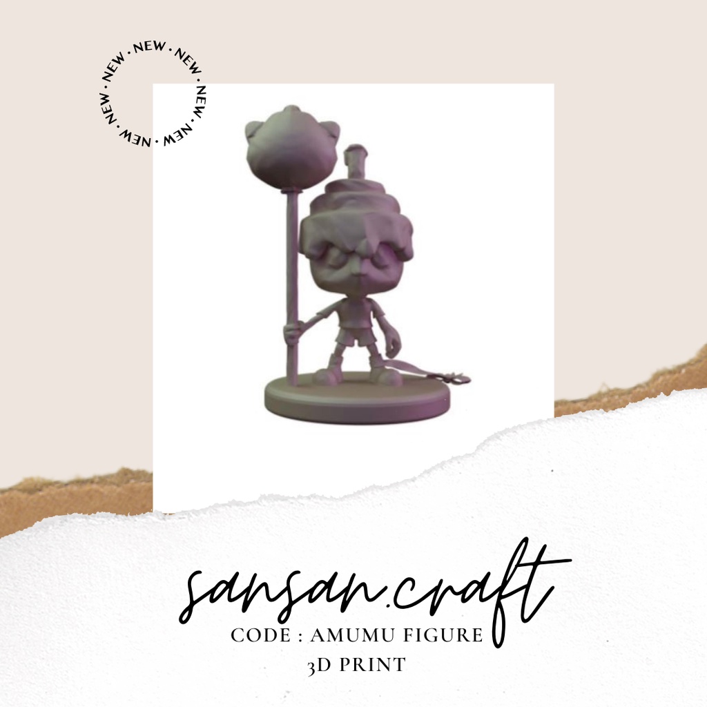 Jual Surprise Party Amumu Figure League of Legends 3D Print Resin ...