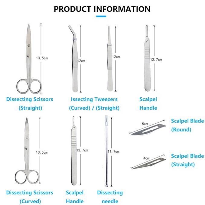Jual Gunting Operasi Bedah Hewan Perawatan Luka Disecting Dissection ...