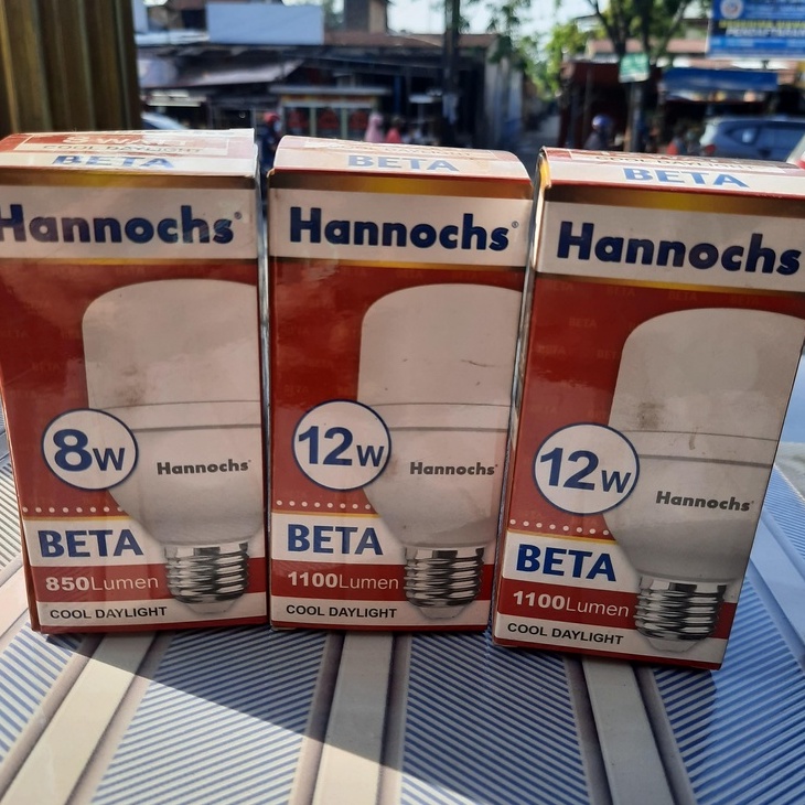 Jual Lampu Led Hannoch Beta 8 Watt 12 Watt | Shopee Indonesia
