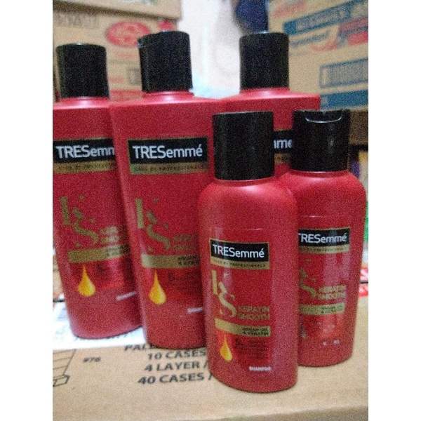 Jual Sampo TRESemme KERATIN SMOOTH dan Hair Fall Control 170ml Dan 70ml ...