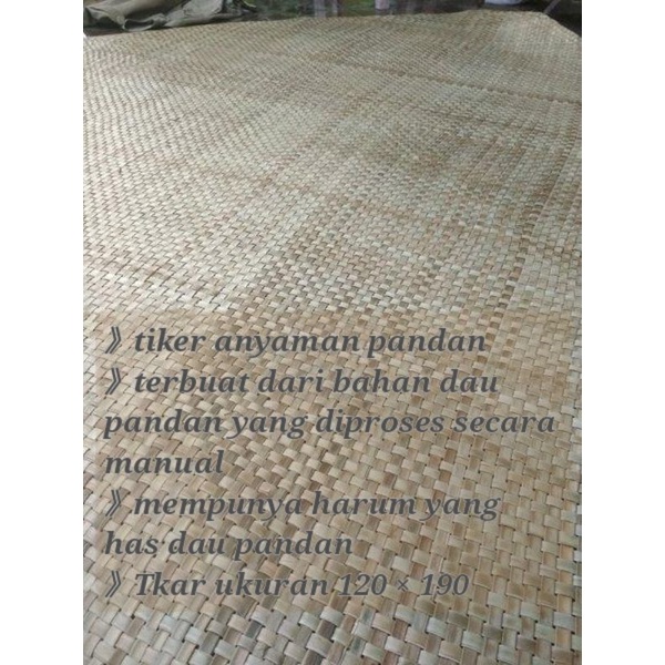 Jual tikar anyaman pandan | Shopee Indonesia