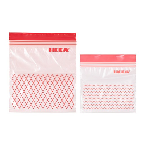 Jual ISTAD Plastik Ziplock/ Plastik Makanan Ex-Display isi 60 pcs ...