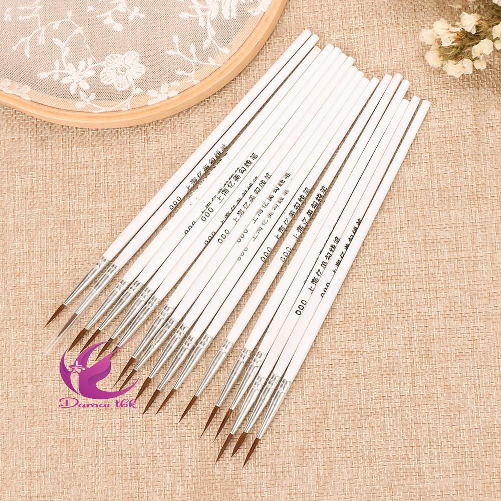 Jual Kuas Lukis Tipis Bahan Nilon Kuas Round | Shopee Indonesia