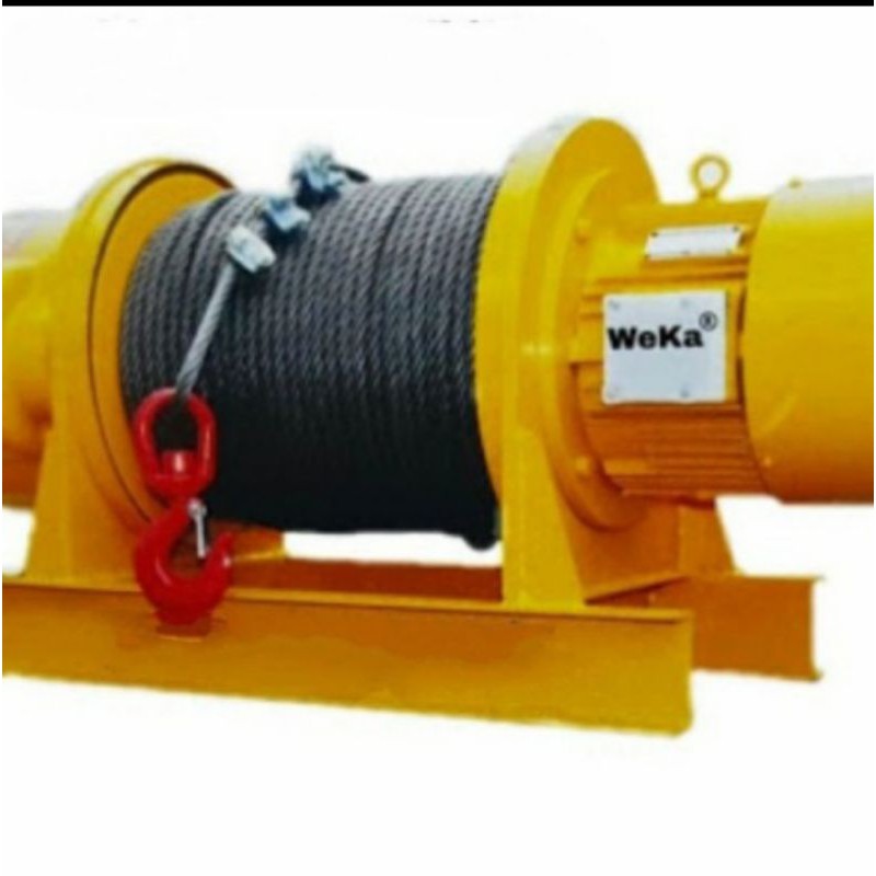 Jual (KC_S) electric winch hoist wire hoist 2 ton x 100m WEKA | Shopee ...
