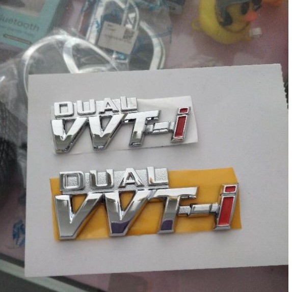 Jual Emblem logo VVTI, DUAL VVTI | Shopee Indonesia