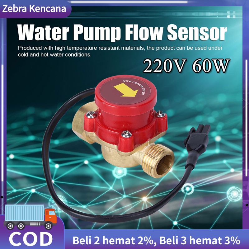 Jual Flow Switch / Otomatis Elektrik 3/4" + Sock Eksternal 1/2 ...