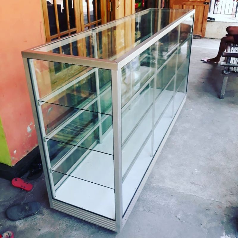 Jual JOGJA & SEKITARNYA. etalase toko etalase kaca etalase apotek salon ...