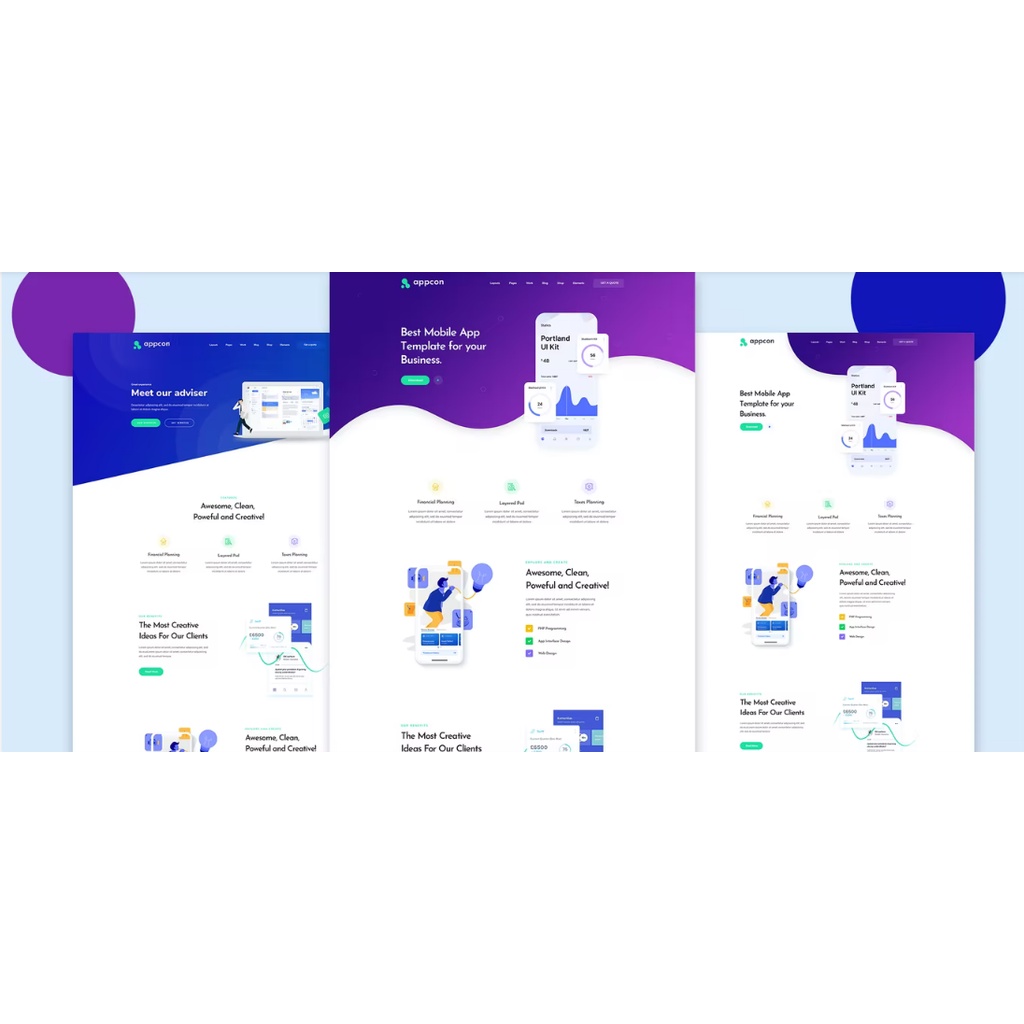 Jual 10 Web Template Landing Page HTML Premium | Shopee Indonesia