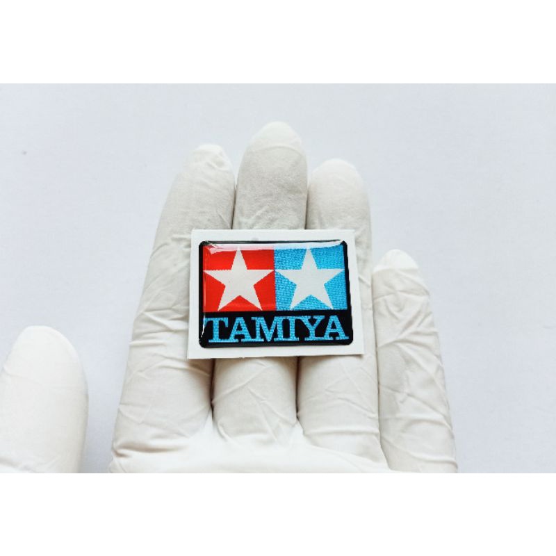 Jual Emblem stiker logo Tamiya/stiker timbul lentur motor mobil laptop ...