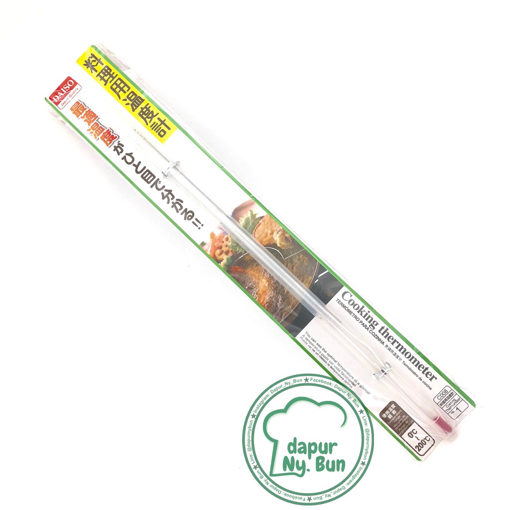 Jual DAISO JAPAN - Termometer Kaca Serbaguna - Cooking Thermometer ...