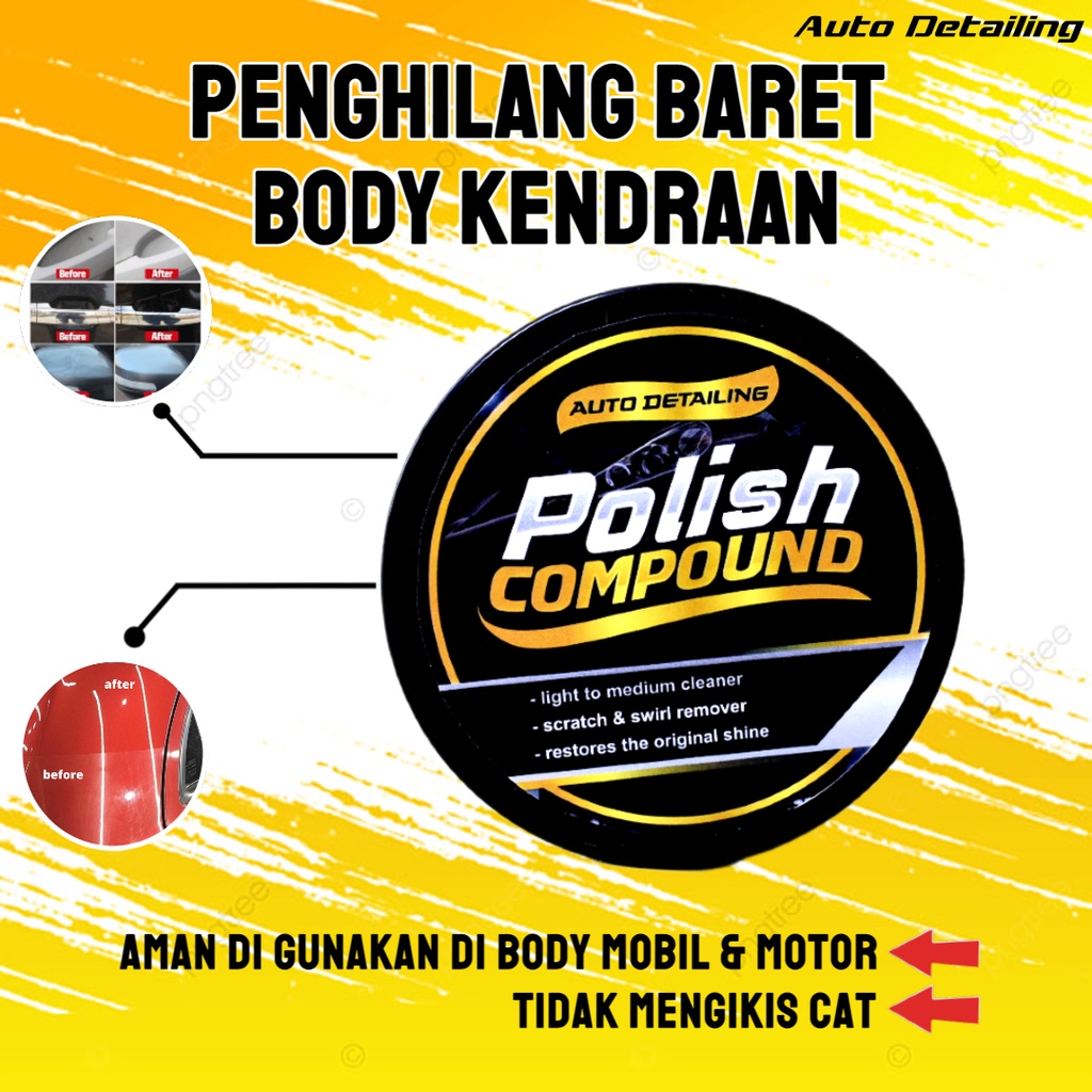 Jual Compound Penghilang Baret Lecet Mobil Body Poles Kompon Motor ...