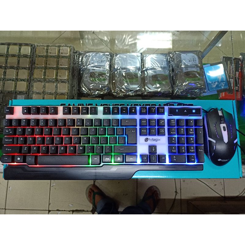 Jual Keyboard Mouse Rgb Shopee Indonesia