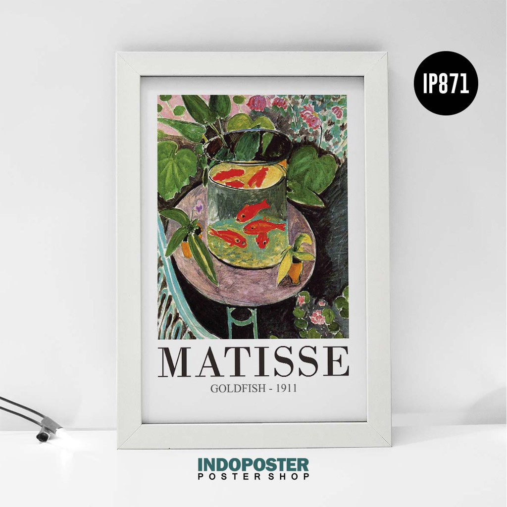 Jual Poster Lukisan Terkenal Klasik Repro Goldfish - Henri Matisse ... Jual Poster Lukisan Terkenal Klasik Repro Goldfish - Henri Matisse ...