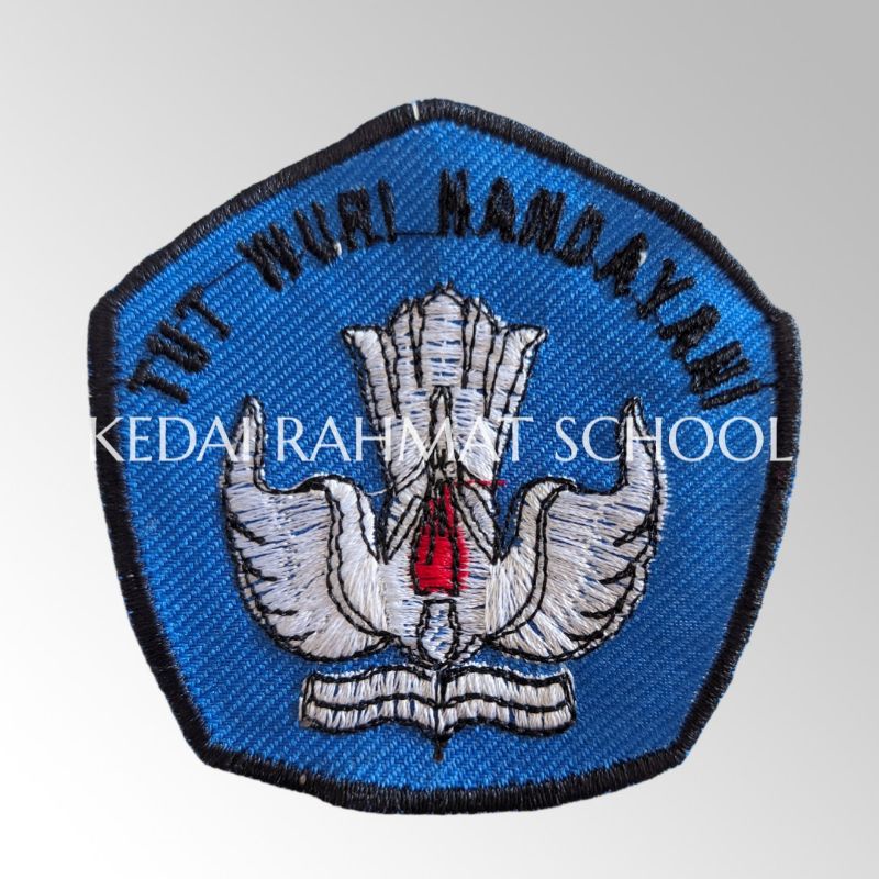 Jual Bet Bed Badge Logo Tut Wuri Handayani Bordir | Shopee Indonesia