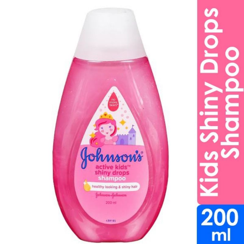 Jual Johnson's active kids shiny drops shampoo 200ml | Shopee Indonesia