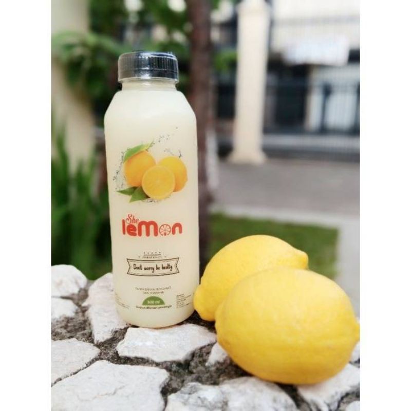 Jual She Lemon Minuman PURE Lemon Kuning 500 ml | Shopee Indonesia