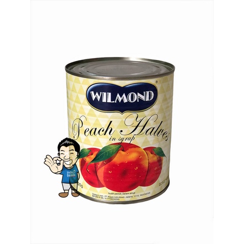 Jual Wilmond Peach Halves Canned- Buah Persik Kaleng 825g | Shopee ...