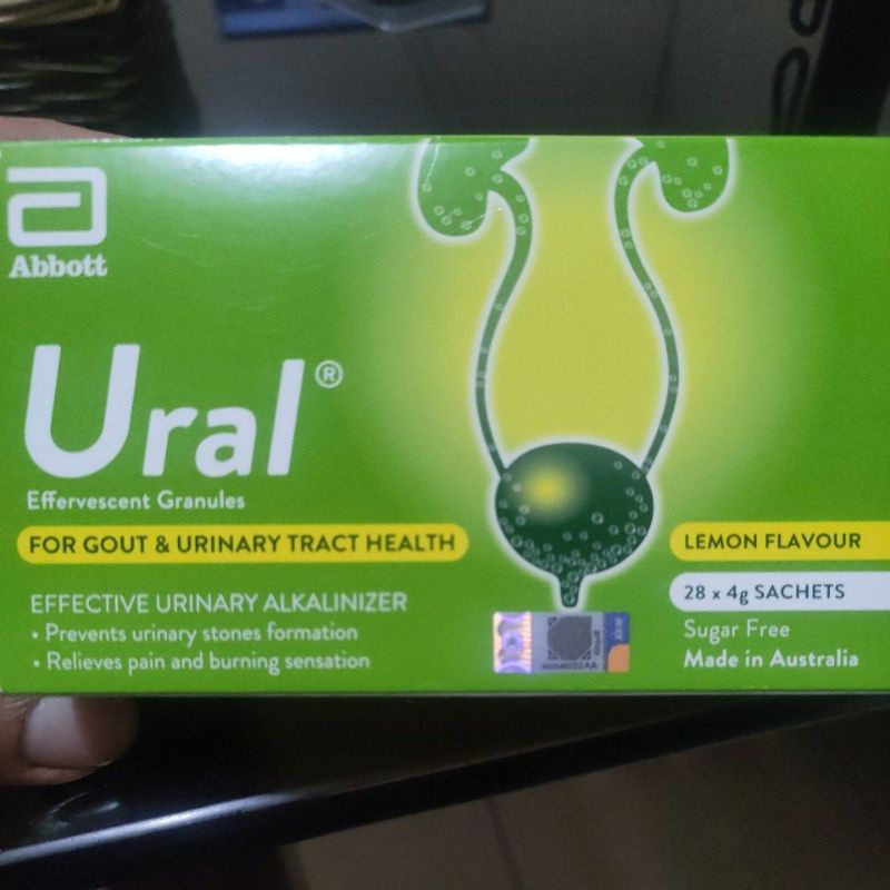 Jual ural effervescent granules lemon flavour. | Shopee Indonesia