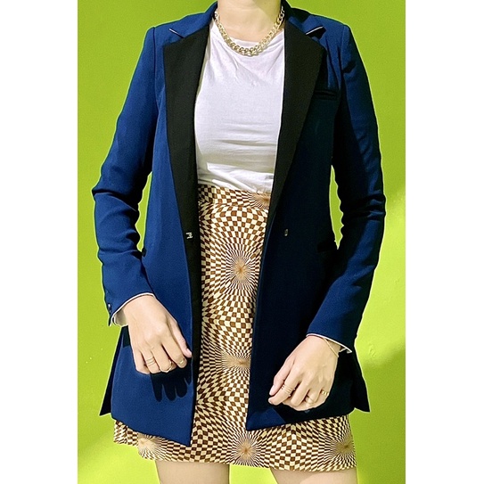 Jual BLAZER/OUTER WARNA NAVY | Shopee Indonesia