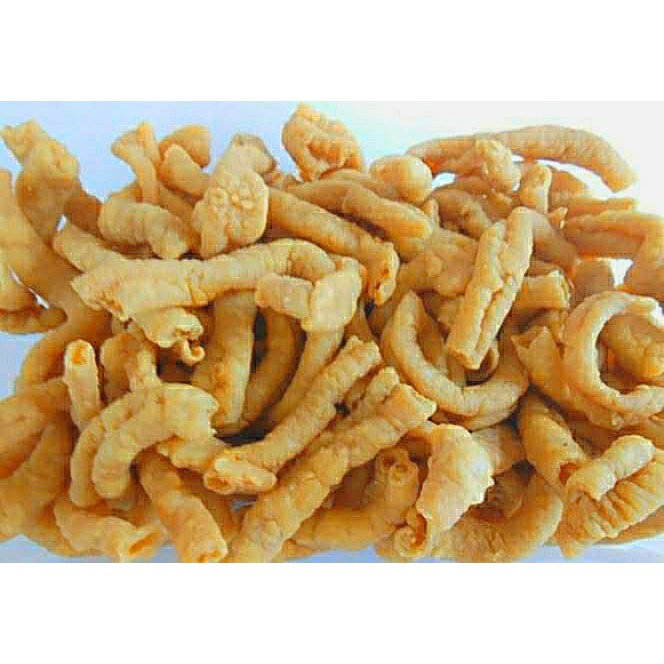 Jual Keripik Usus Ayam 100gr Kripik Usus Ayam Aneka Rasa Cemilan Snack ...