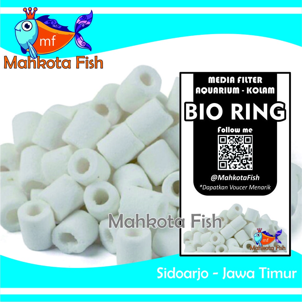 Jual Bio Ring KECIL (Per Pcs / Per Biji / satuan) | Bioring Keramnik ...