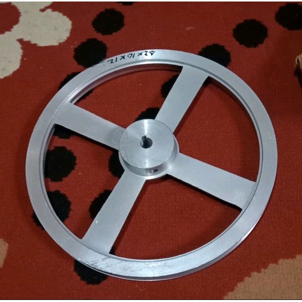 Jual Pulley puli A1 - 10 inch as 12 mm Pully Alumunium AS VARIAN ...