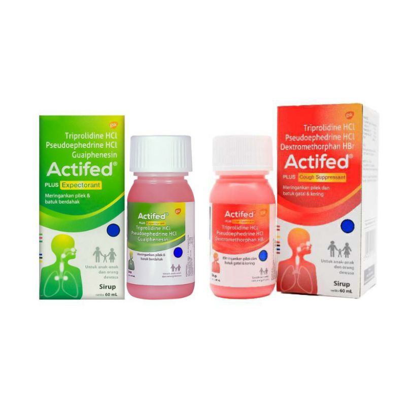 Jual Actifed Syrup 60 ml | Shopee Indonesia