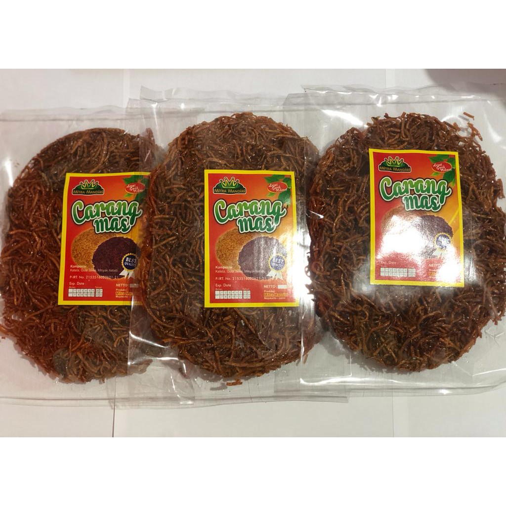 Jual CARANG MAS UBI / GRUBI / UBI KREMES Renyah Gula Merah Asli 100gr ...